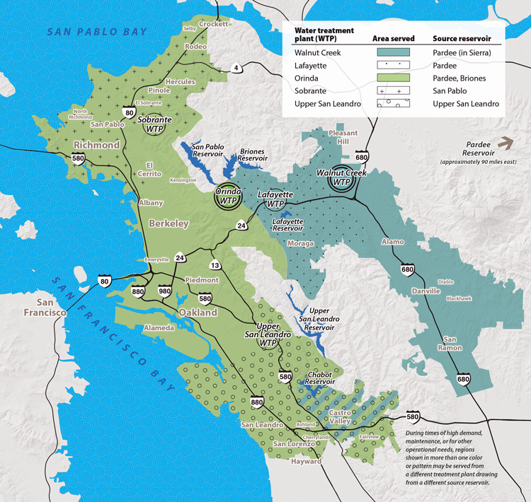 Water quality data :: East Bay Municipal Utility District